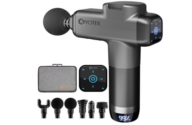 Cryotex Massage Gun Deep tissue Handheld Percussion Massager ...